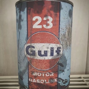 Printable Vintage Motor Oil Can Labels Set of 5 Instant Download Tin ...