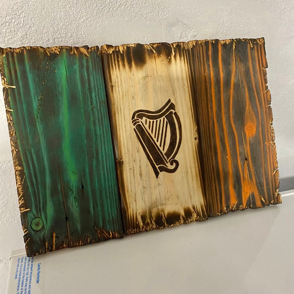 Wood Irish Flag - Etsy