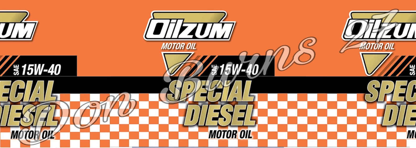 Motor Oil Labels Printable Instant Download Tin Can Label - Etsy