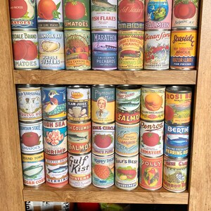 Vintage Australian Fruit Can Labels Canned Fruits Printable Food Labels ...