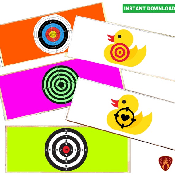Printable Shooting Targets For Kids