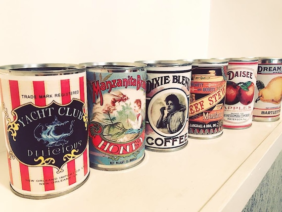 Tin Can Vintage Labels Printable