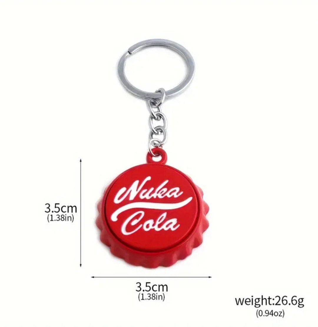 Nuka Cola Bottle Opener Keychain Fallout Game Gift Fallout Keyring Beer ...