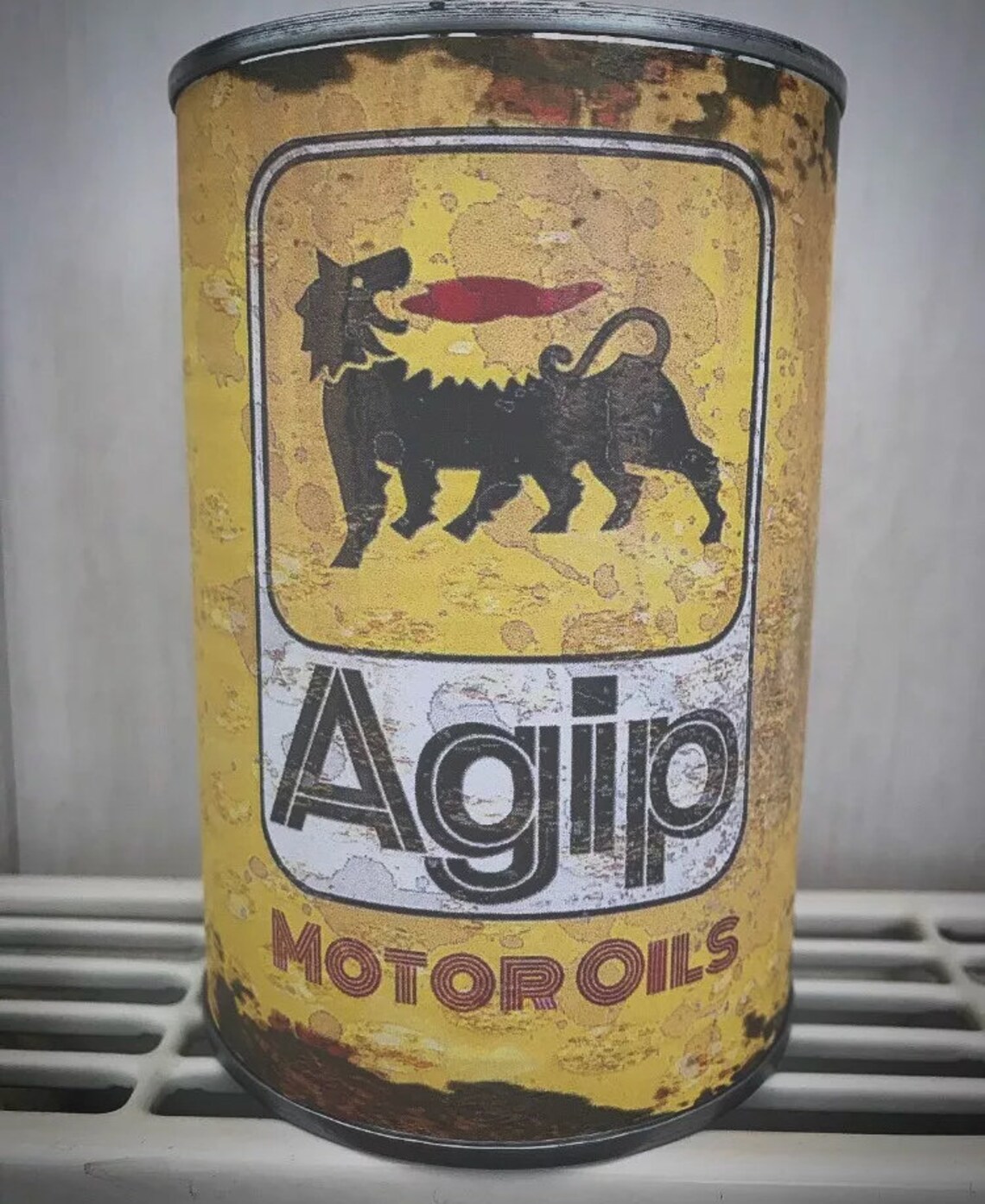 Vintage Motor Oil Can Labels Set of 5 Printable Digital Prints Instant ...