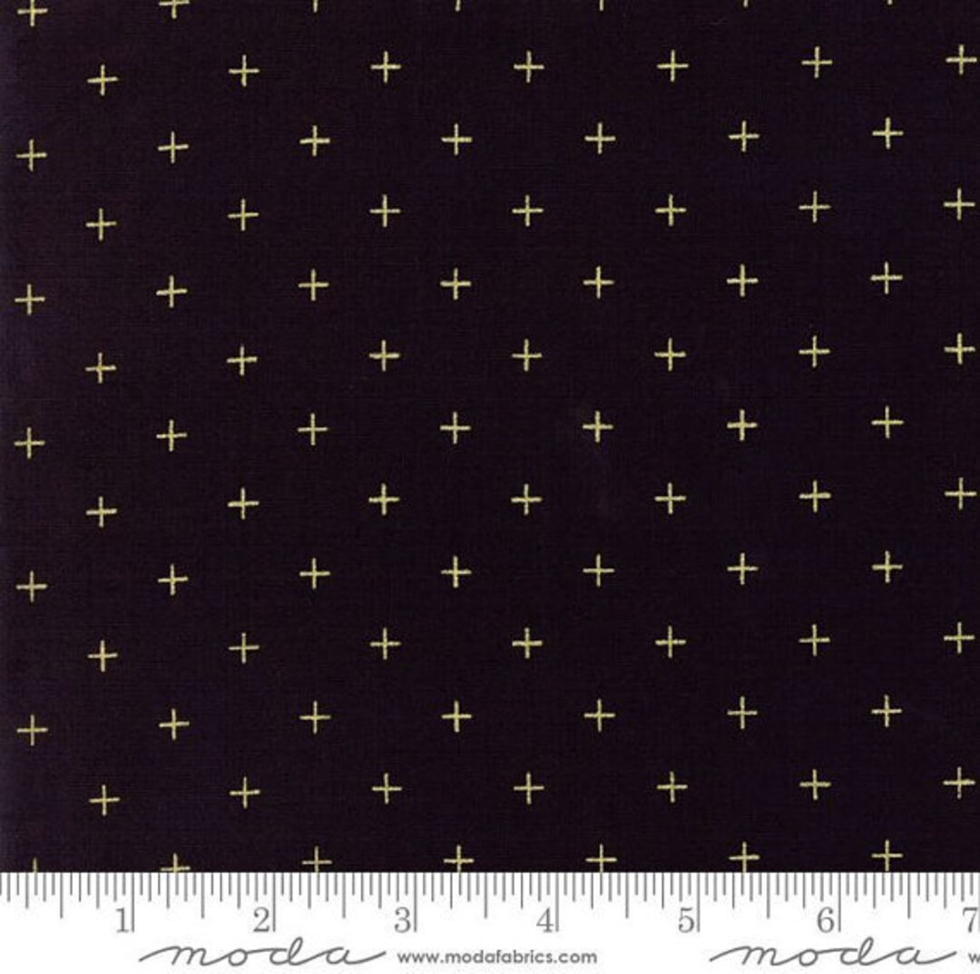 LAST PIECE Moda Modern Backgrounds Luster Black Gold - Etsy Australia
