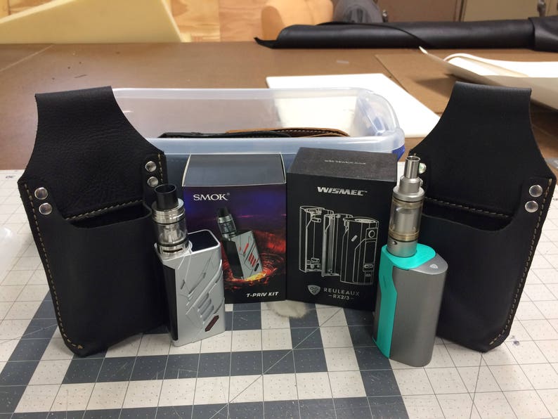 Large Vape Cases Leather Vape Case Ecig Vape Mod Box - Etsy Australia
