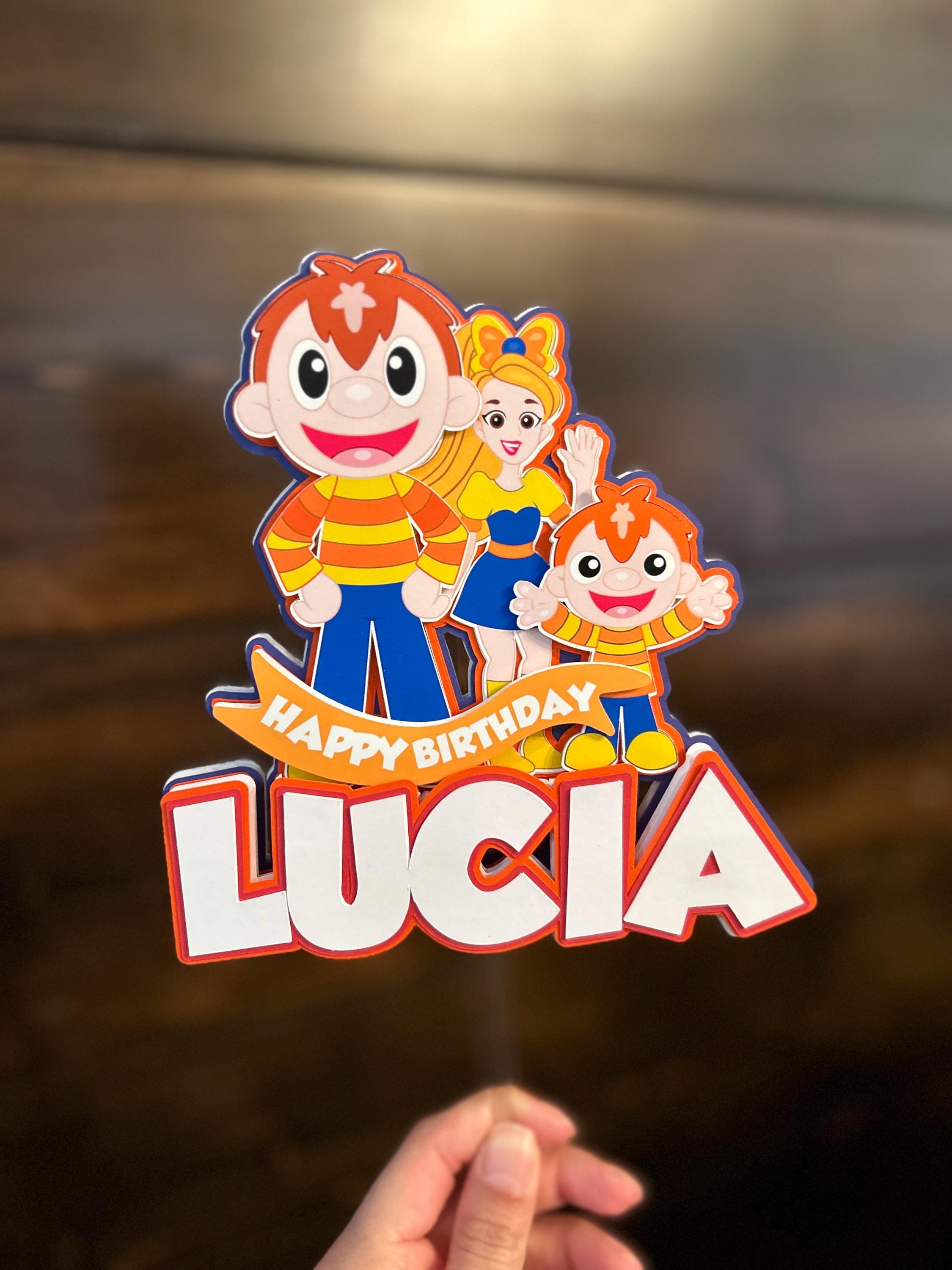 Bely Y Beto Cake Topper Personalized Birthday Party Decoration Unique ...