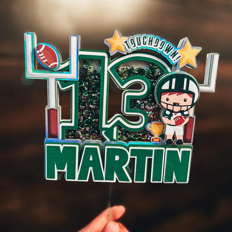 Nfl Cake Topper - Etsy