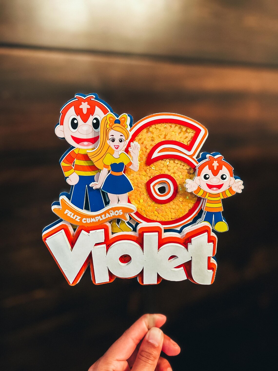 Custom Bely Y Beto Cake Topper, Kids Birthday Party Decoration - Etsy