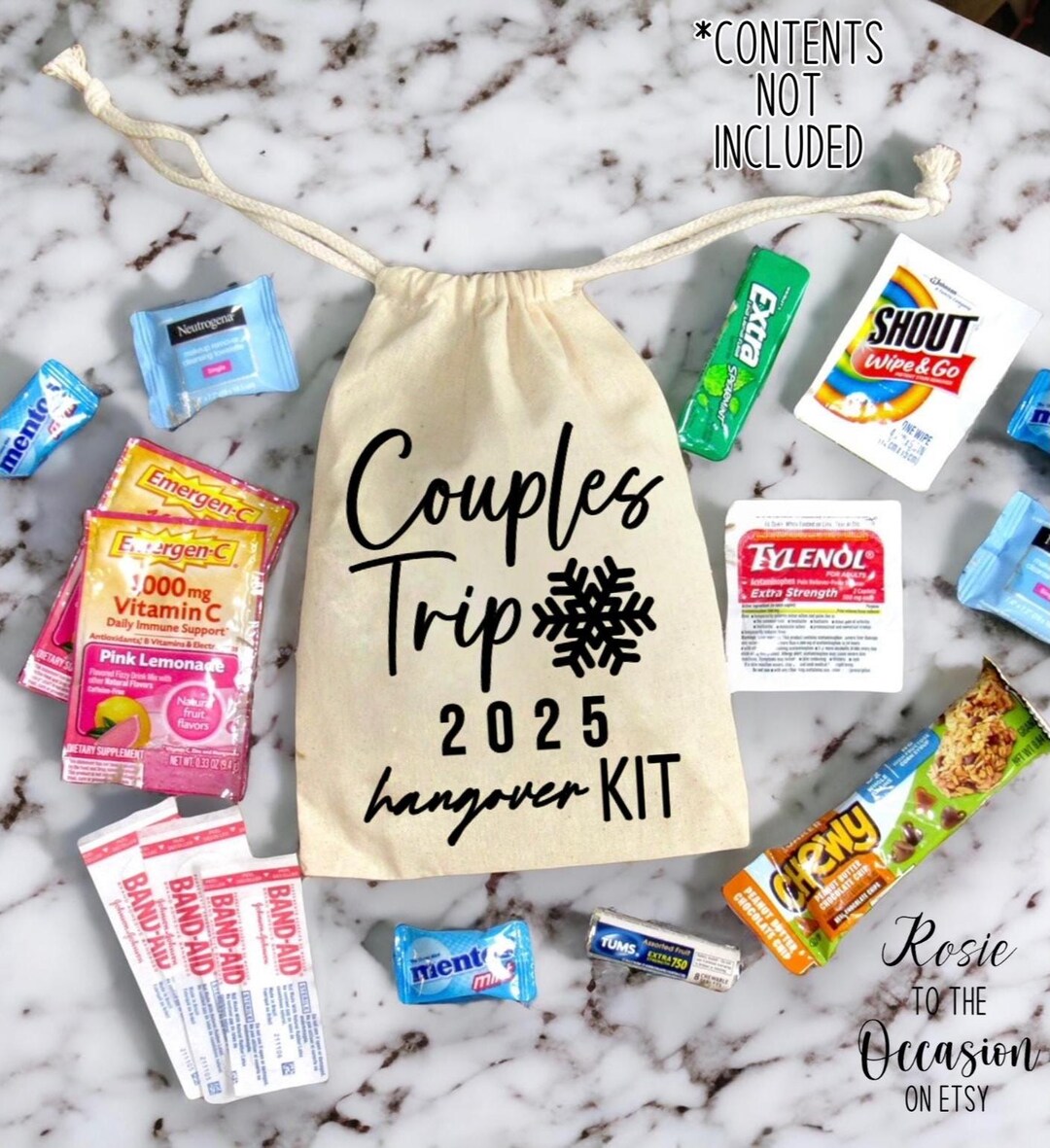 Couples Trip Kit, Couples Vacation, Winter Vacation Kit, Custom Party ...