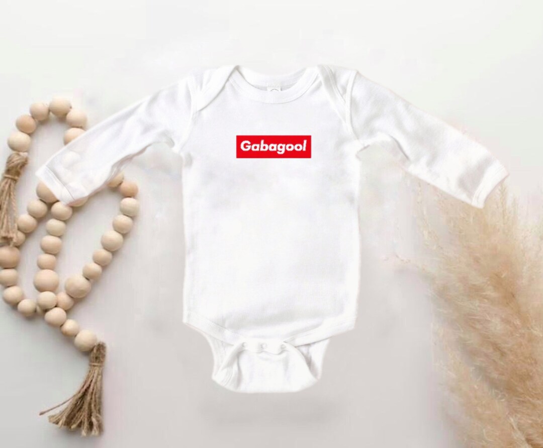 Gabagool Onesie, Long Sleeve Gabagool Onesie, Italian Baby Onesie - Etsy