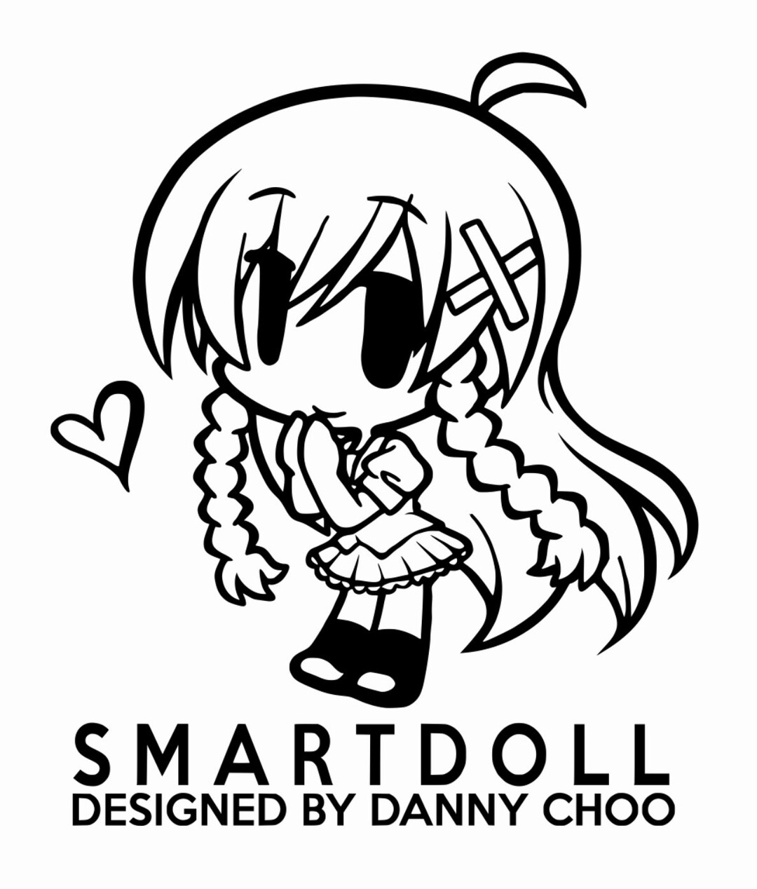 Mirai Love SVG Decal Car Smartdoll - Etsy
