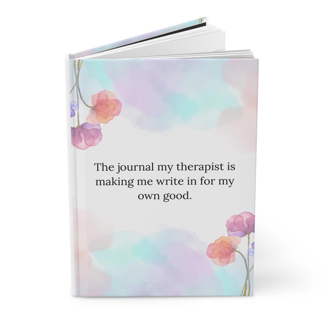 Therapist Journal, Funny Therapy Journal, Guided Meditation Journal ...