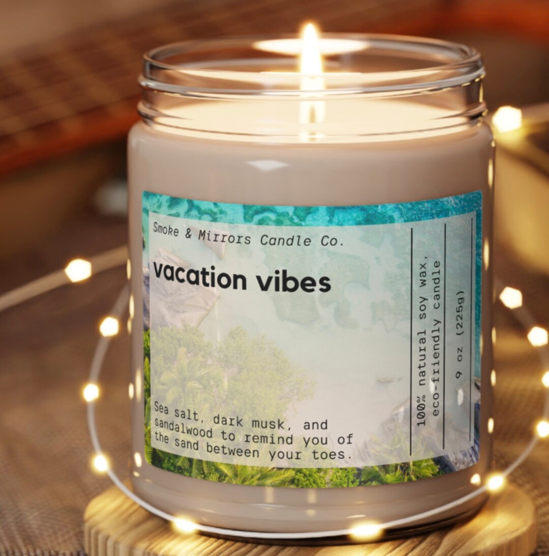 Vacation Vibes, Beach House Smells, Candle Gifts, Home Decor Candle ...