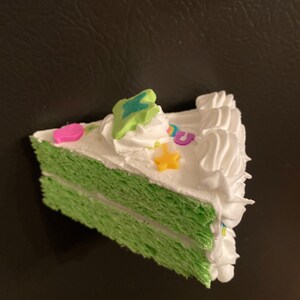 Sliced Cake Magnet Cake Magnet Realistic Cake Magnet Sponge Cake Magnet ...