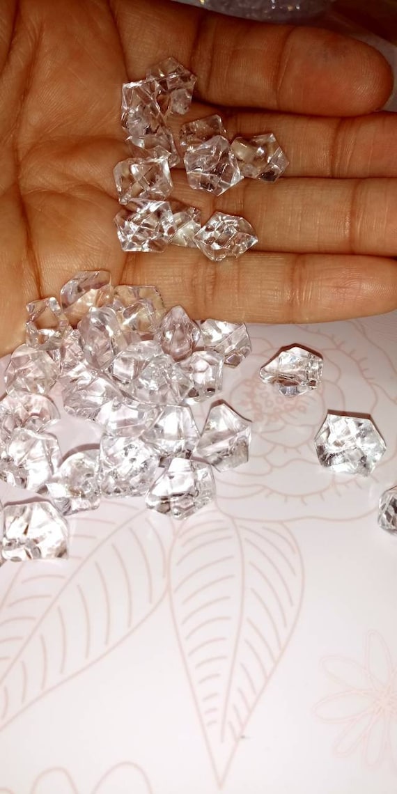 Small Fake Ice Cubes Resin Craft Dollhouse Fake Ice - Etsy