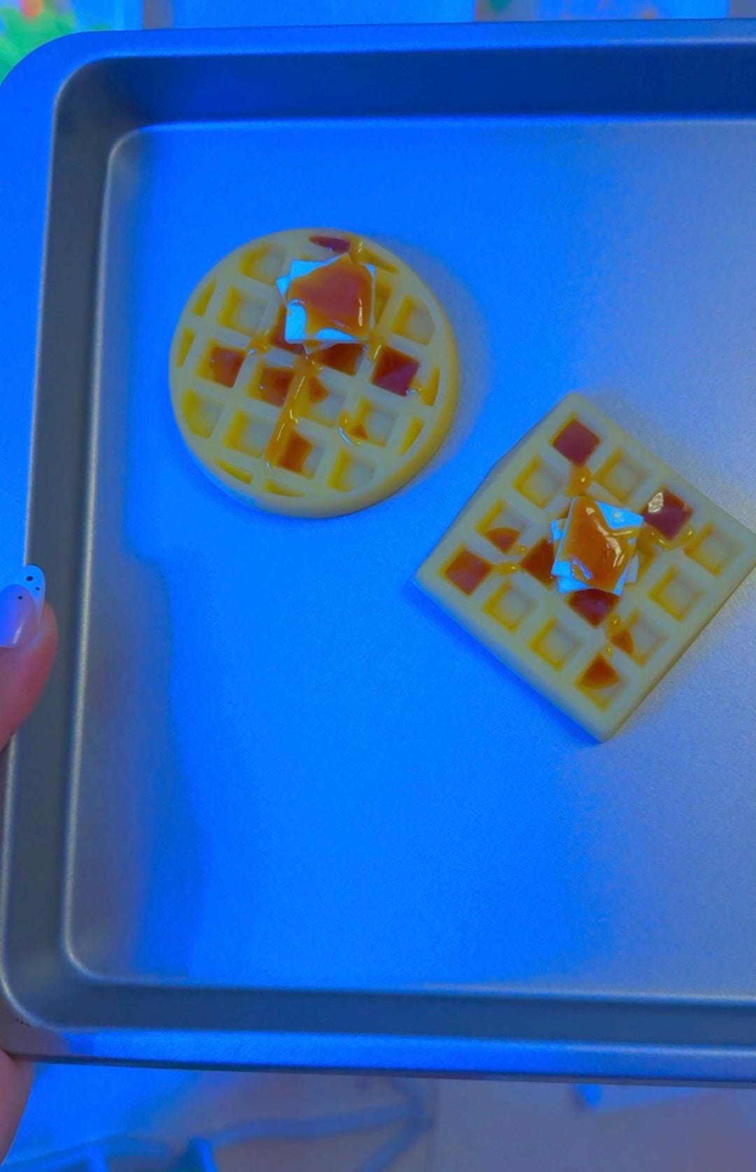 Waffle Magnets | Waffles Syrup Butter | Refrigerator Magnet | Waffle ...