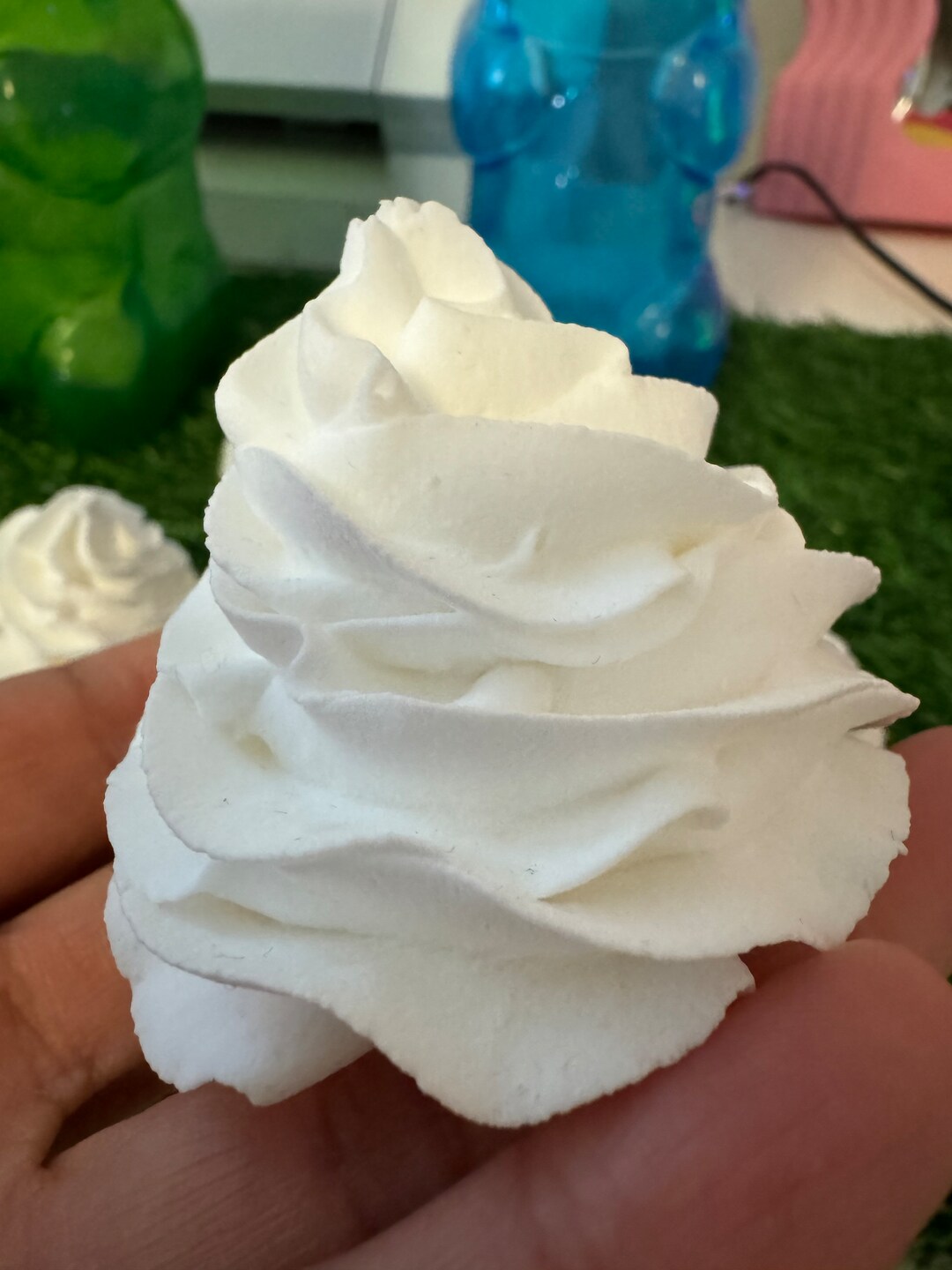 Whipped Cream Dallop | Fake Cream Topper | Paintable Whipped Cream ...