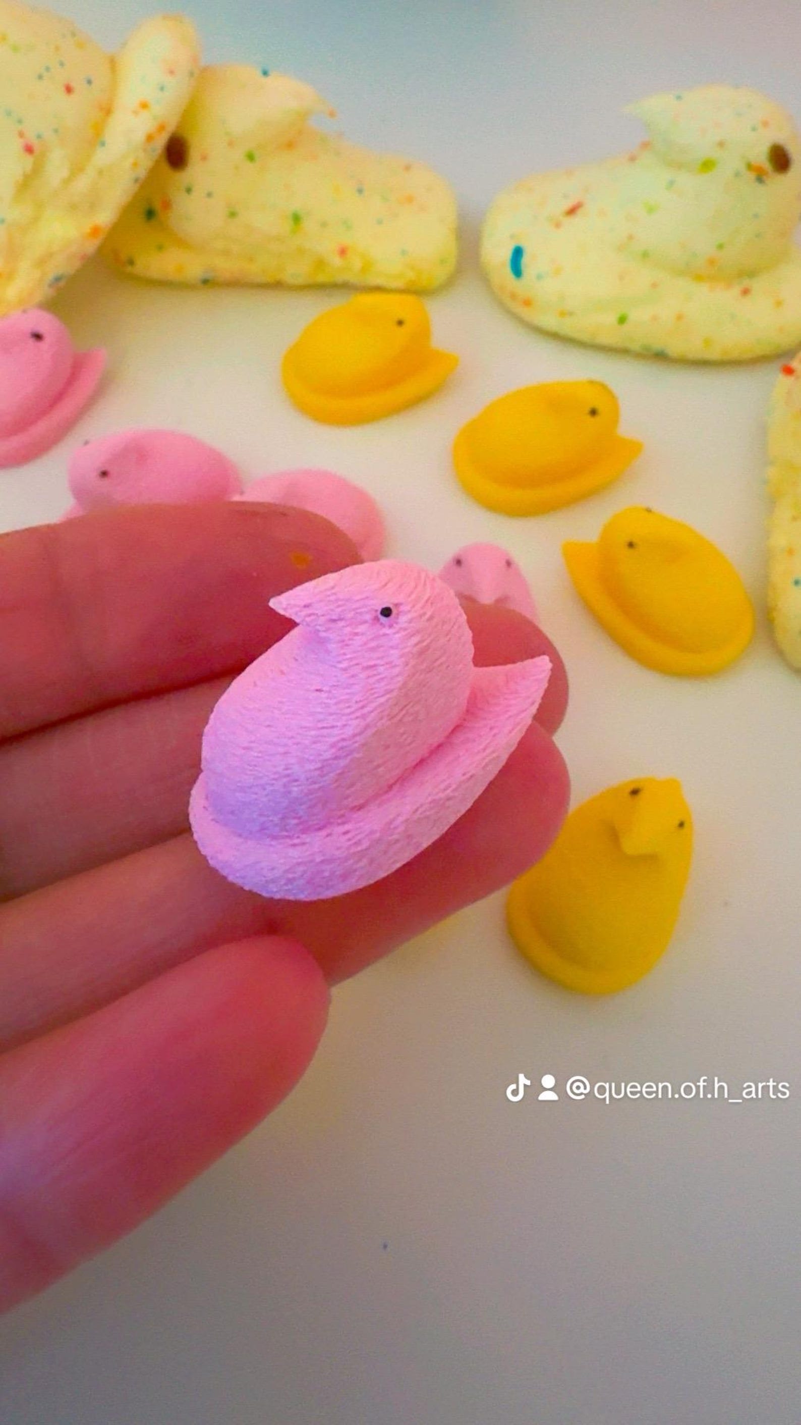 Mini Easter Peeps | Mini Chicks | Fake Marshmallows | Peeps | Fake ...