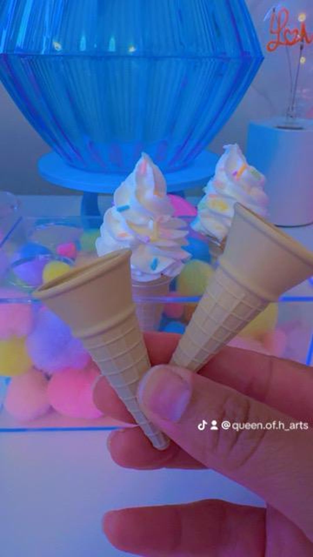 Mini Ice Cream Cones | Fake Cones | Crafting Cones | Mini Cones ...