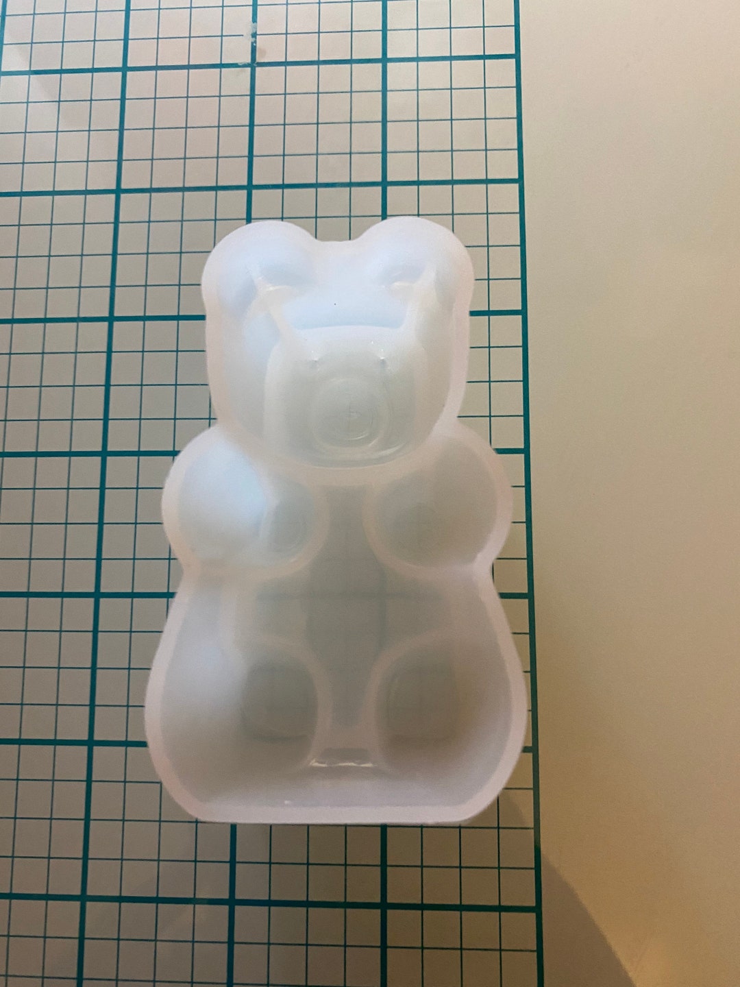 Large Gummy Bear Mold | Silicone Bear Mold | Candy Bear Mold | 3 Inch ...