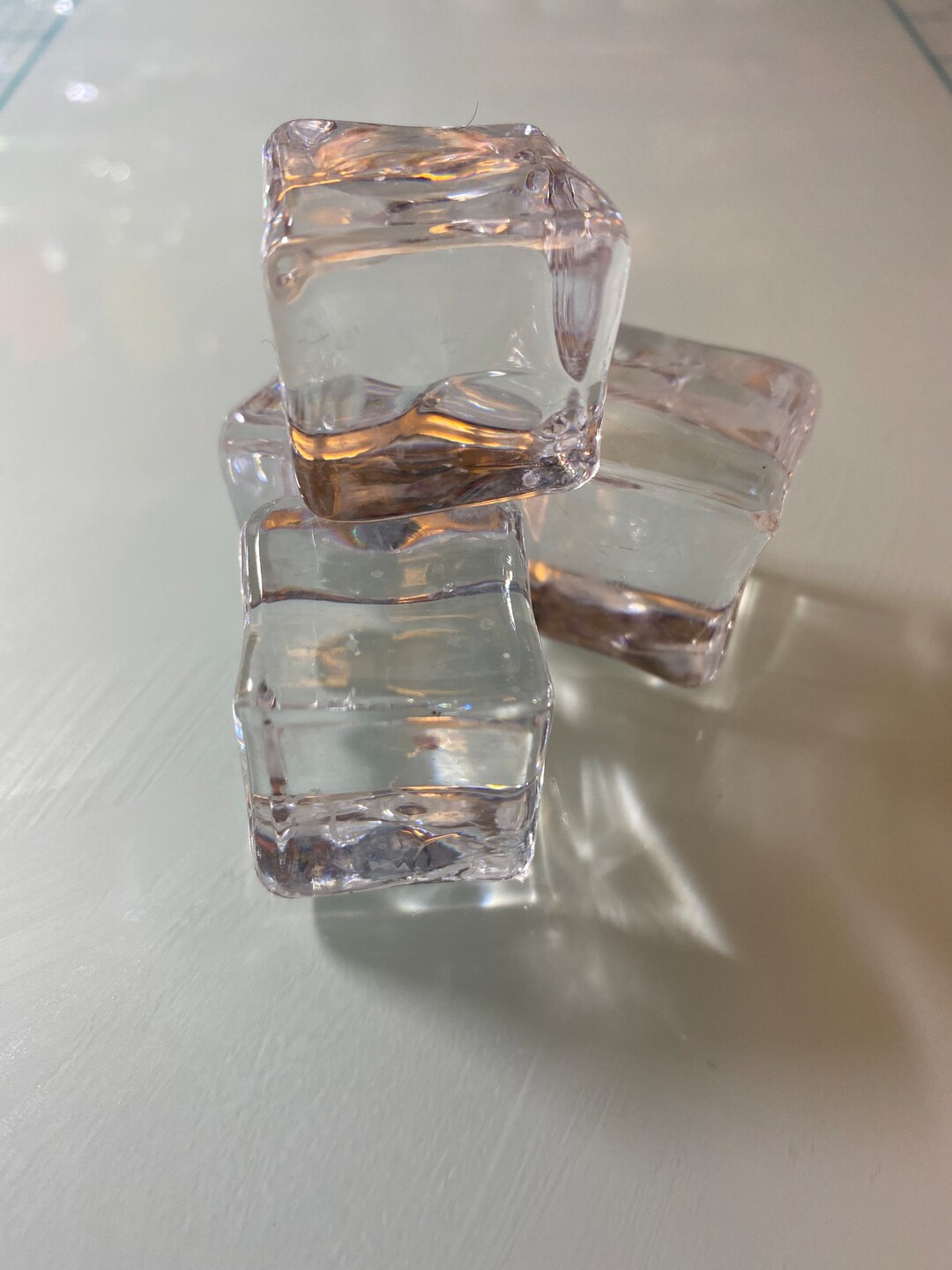 Fake Ice Cubes | Resin Craft | Realistic Fake Ice | Large Size | Faux ...
