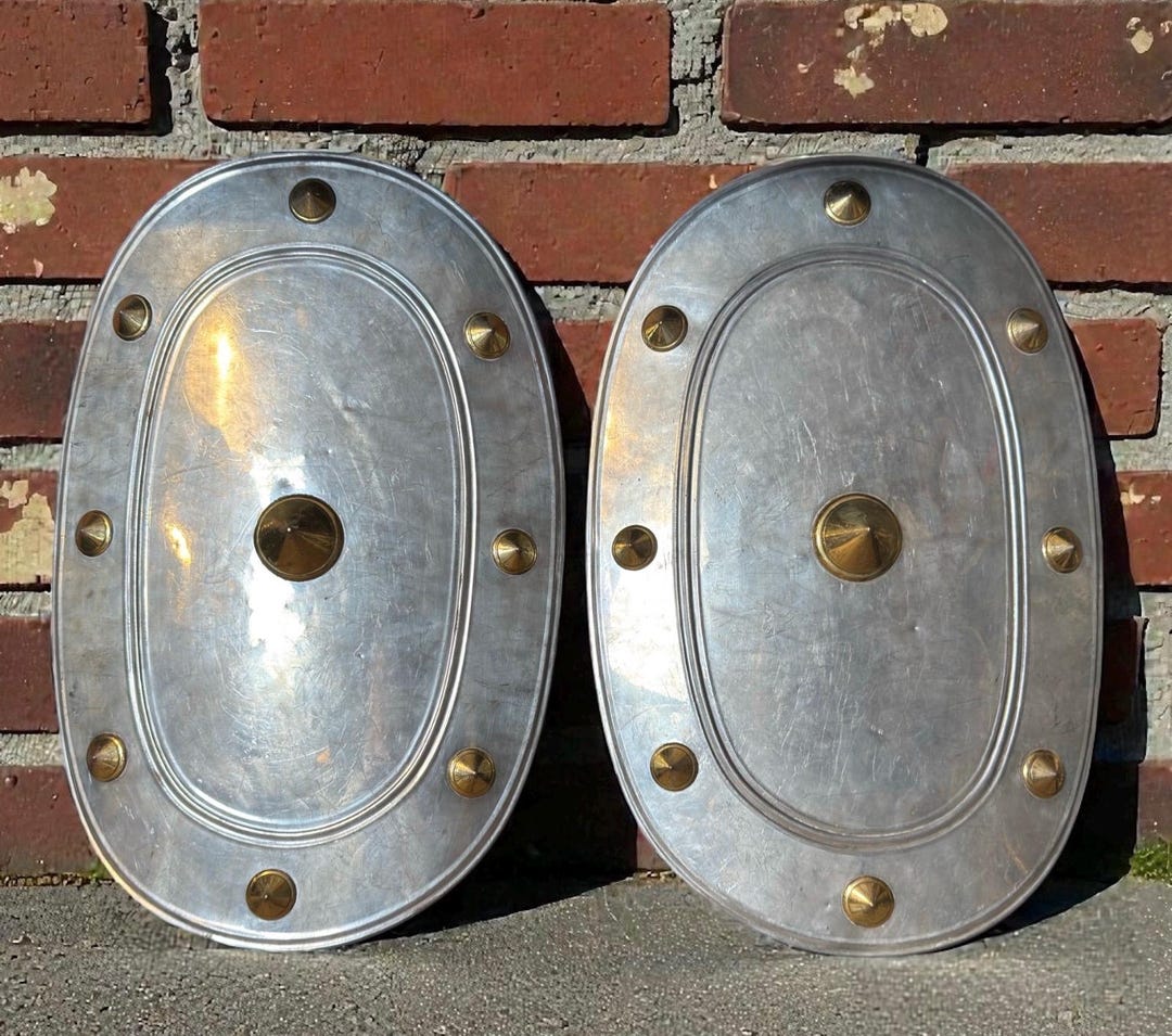 Vintage Independent Order of Odd Fellows (IOOF) Ceremonial Tin Shields ...