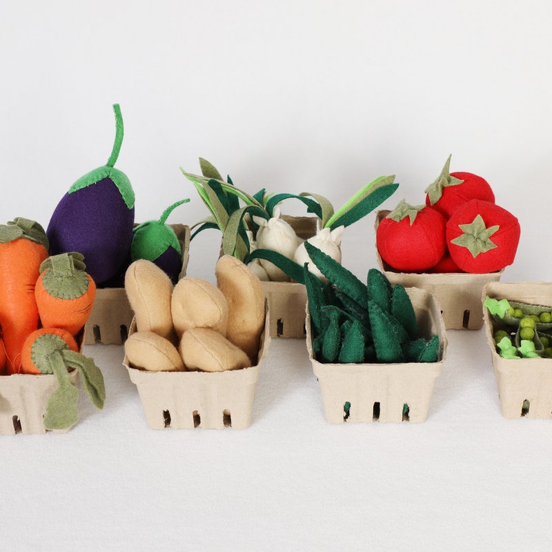 Felt Vegetables - Etsy