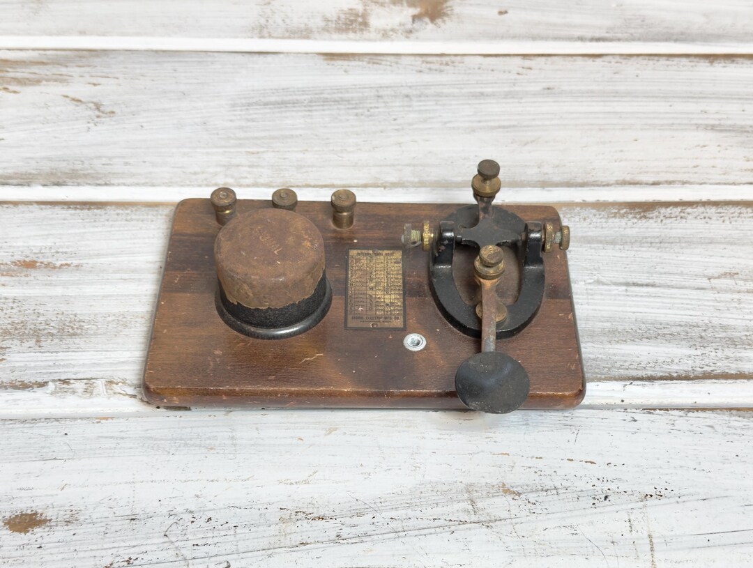 Antique Vintage Telegraph / Signal Electric Manufacturing Company ...