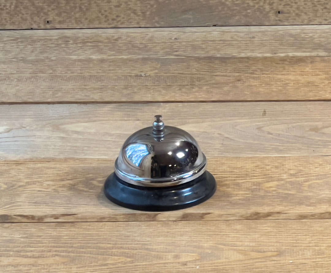 Antique Vintage Front Desk Service Bell - Etsy