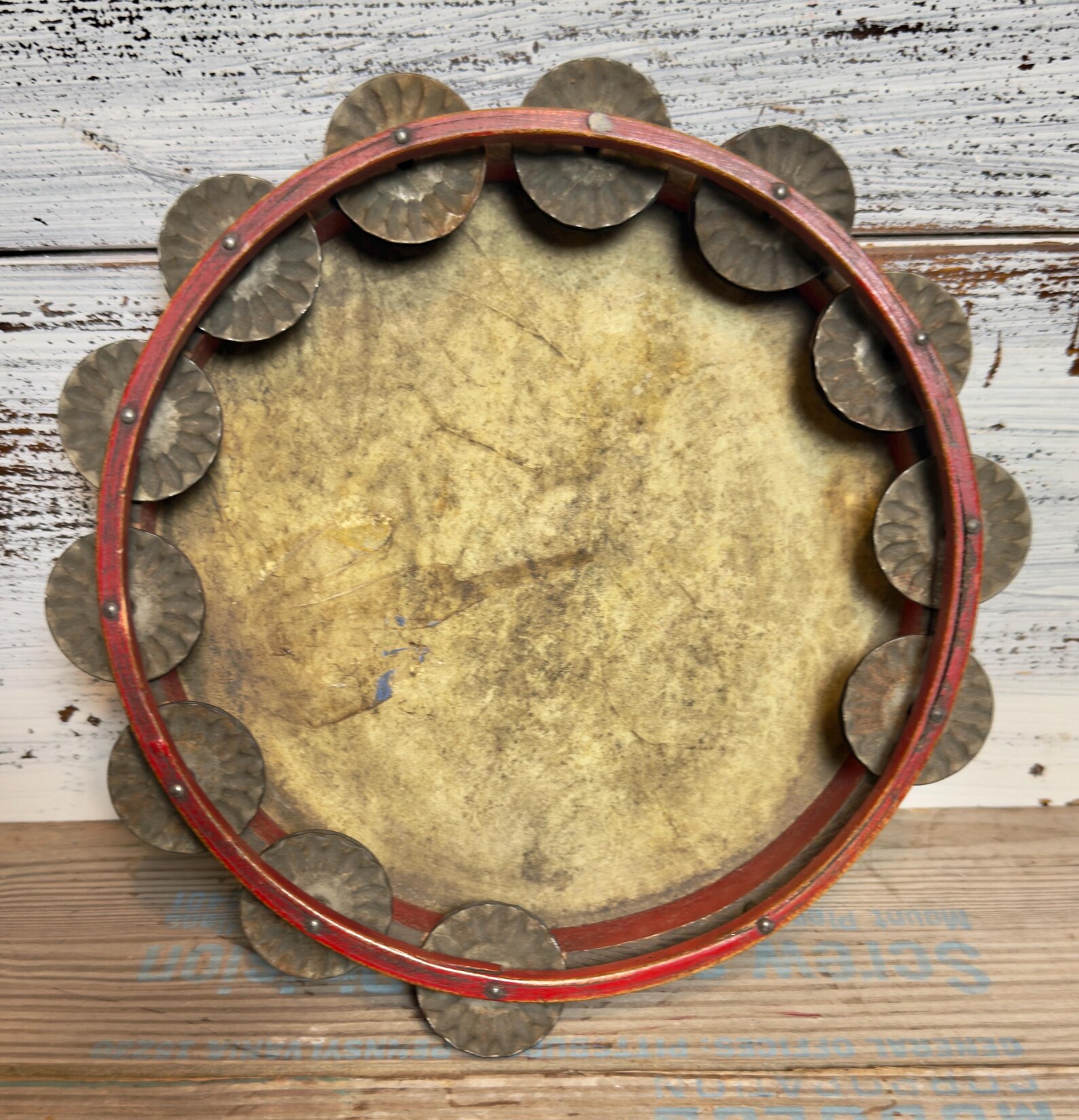 Antique Salvation Army Tamborine / Vintage Musical Instrument - Etsy