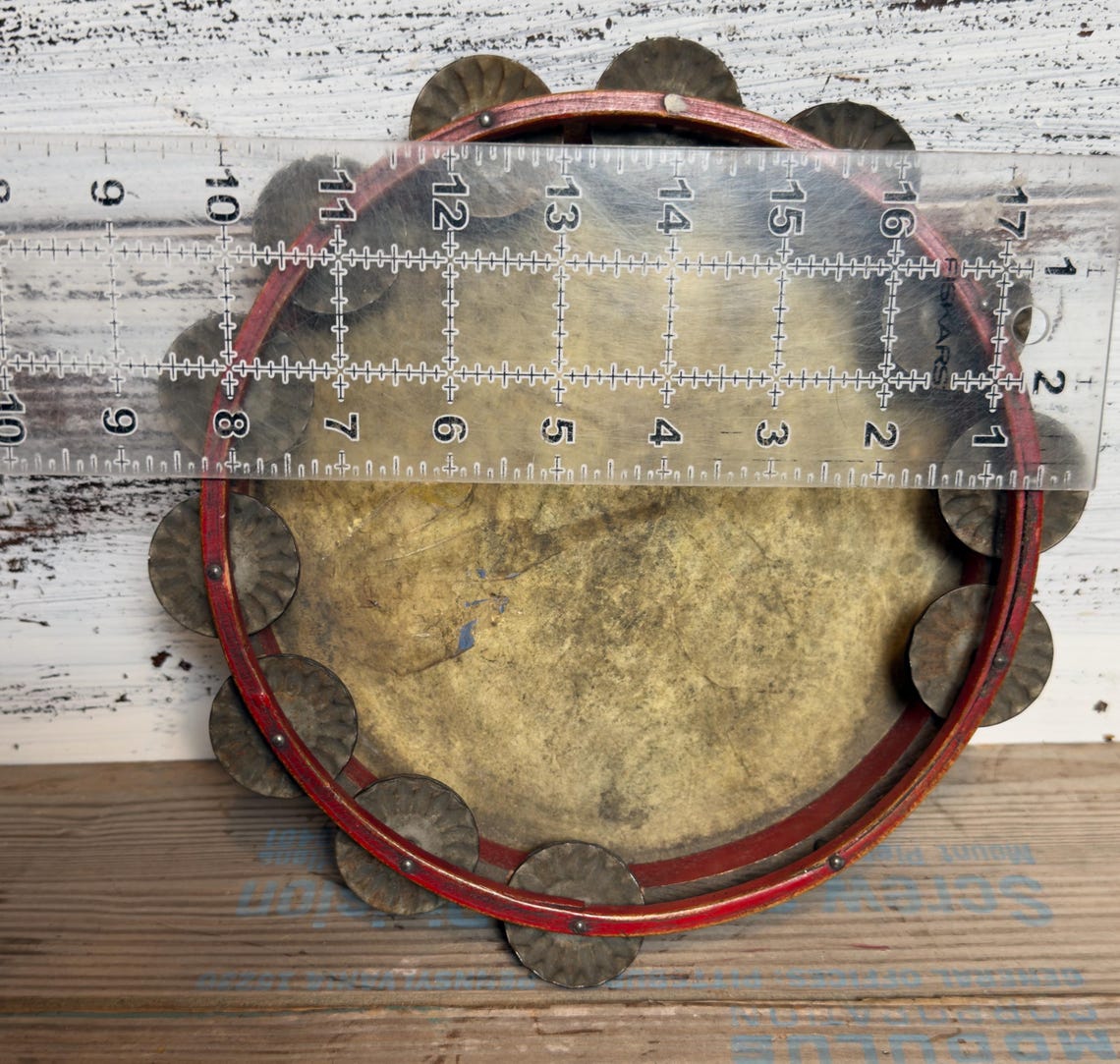 Antique Salvation Army Tamborine / Vintage Musical Instrument - Etsy