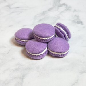 Felt Macaroon Cookie / Felt Macaron Cookie - Etsy