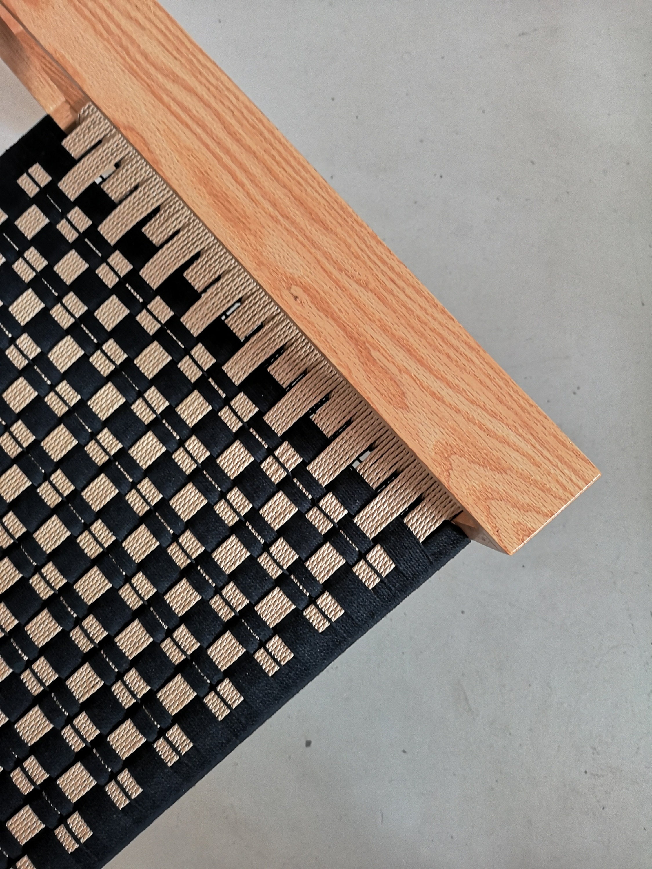 Handmade Armchair With Danish Rope and Cotton Rope. Hand-strung. Landa ...