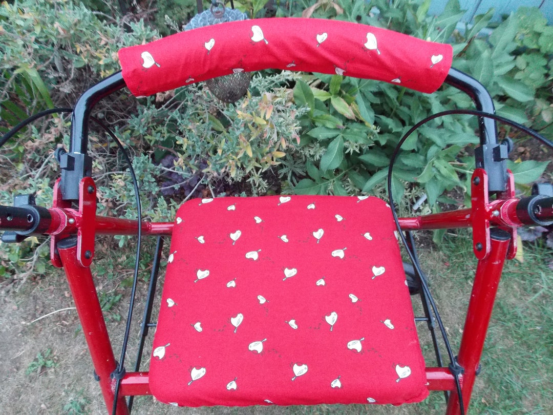 Rollator Seat & Back Rest Covers for 4 Wheeled Stroller Walker - Etsy
