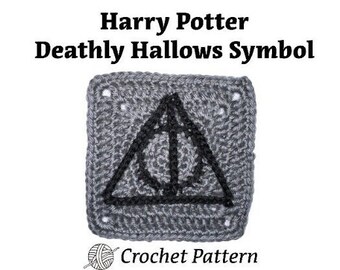 Deathly Hallows Granny Square Pattern - Etsy