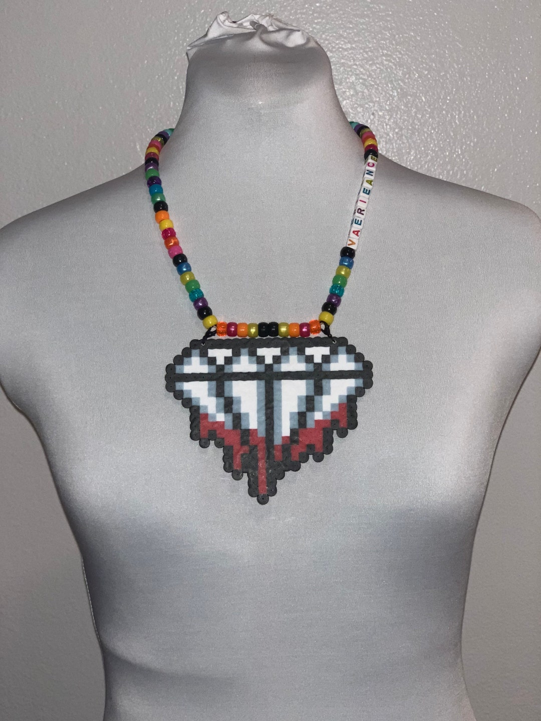 Blood Diamond Dripping Perler/kandi With Clasp - Etsy