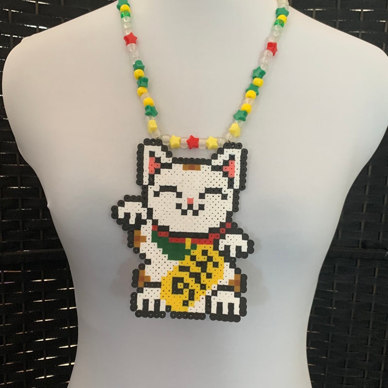 Perler Bead Cat - Etsy