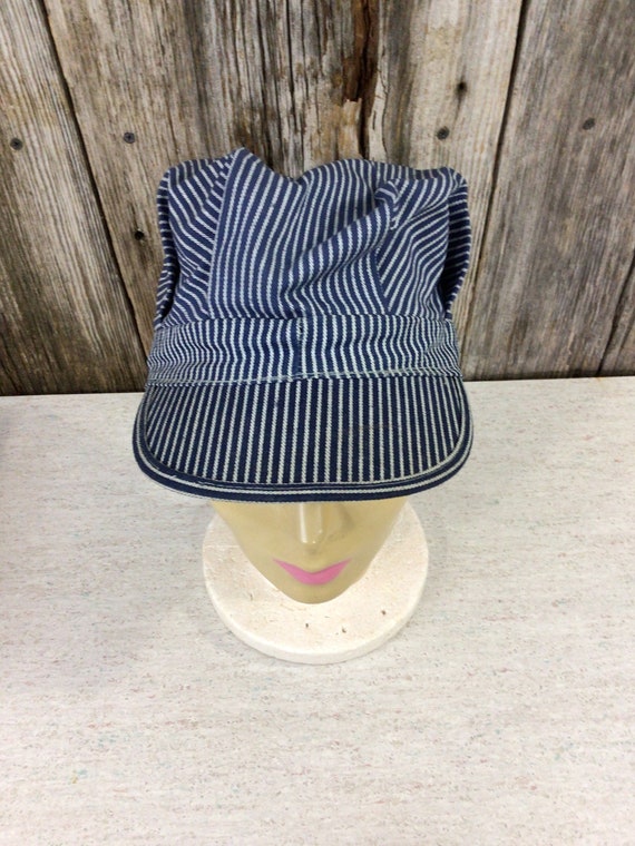 Pennys Big Mac 6 7/8 striped railroad cap - Gem