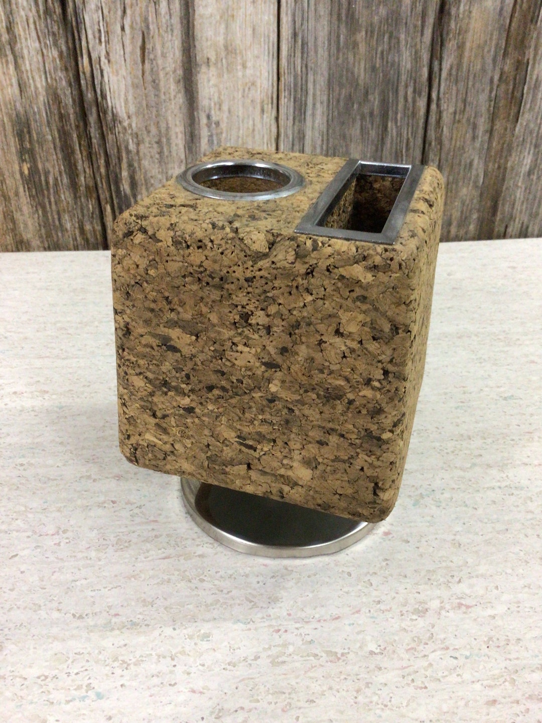 Retro Parks Sherman Cork Cube Desk Storage - Etsy