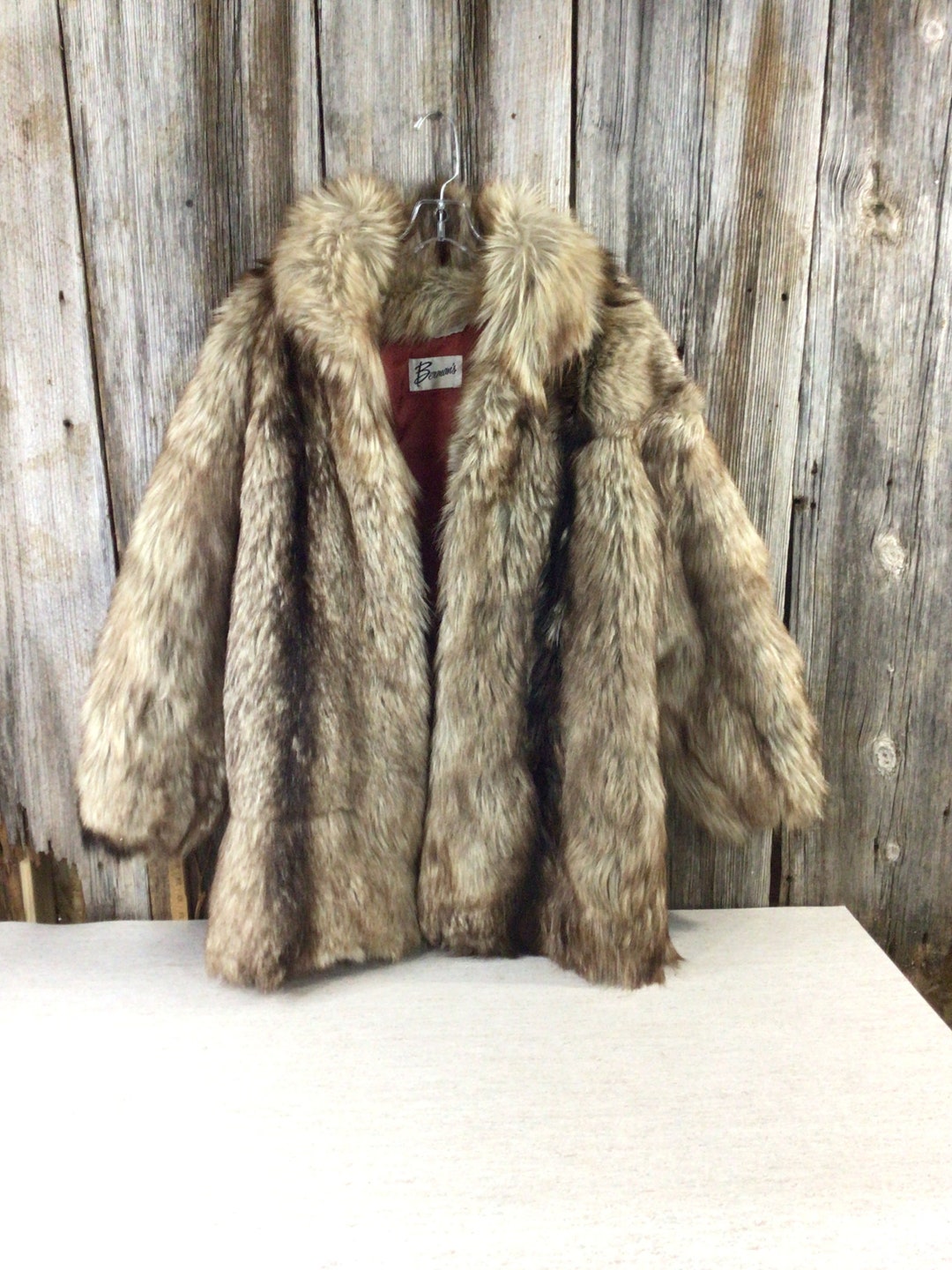 Vintage Berman's Dyed Nanny Goat Coat Medium - Etsy