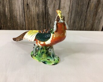 Ceramic Pheasant Figurine | Etsy