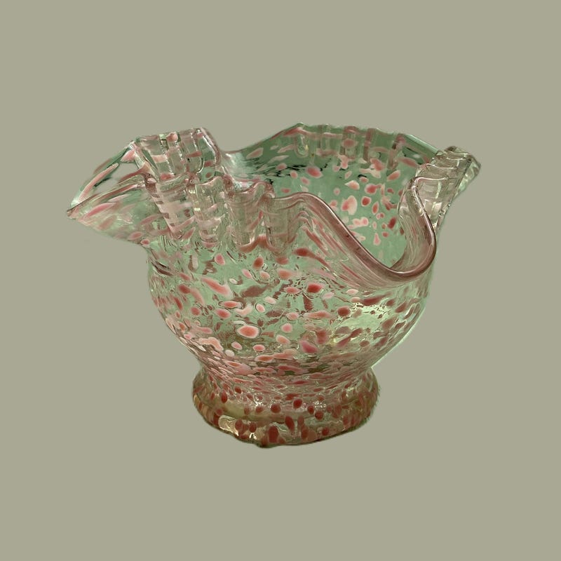 Antique Splatter Glass - Etsy