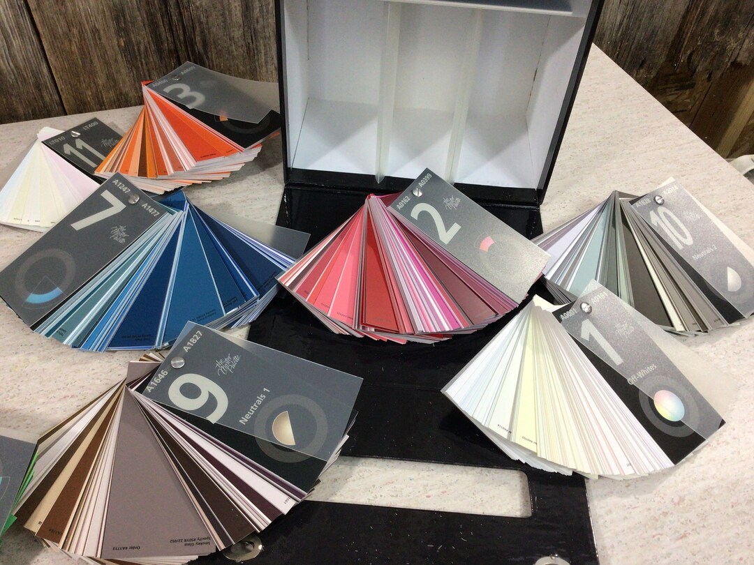 Glidden 2009 Professional Paint Color Set the Master Palette - Etsy