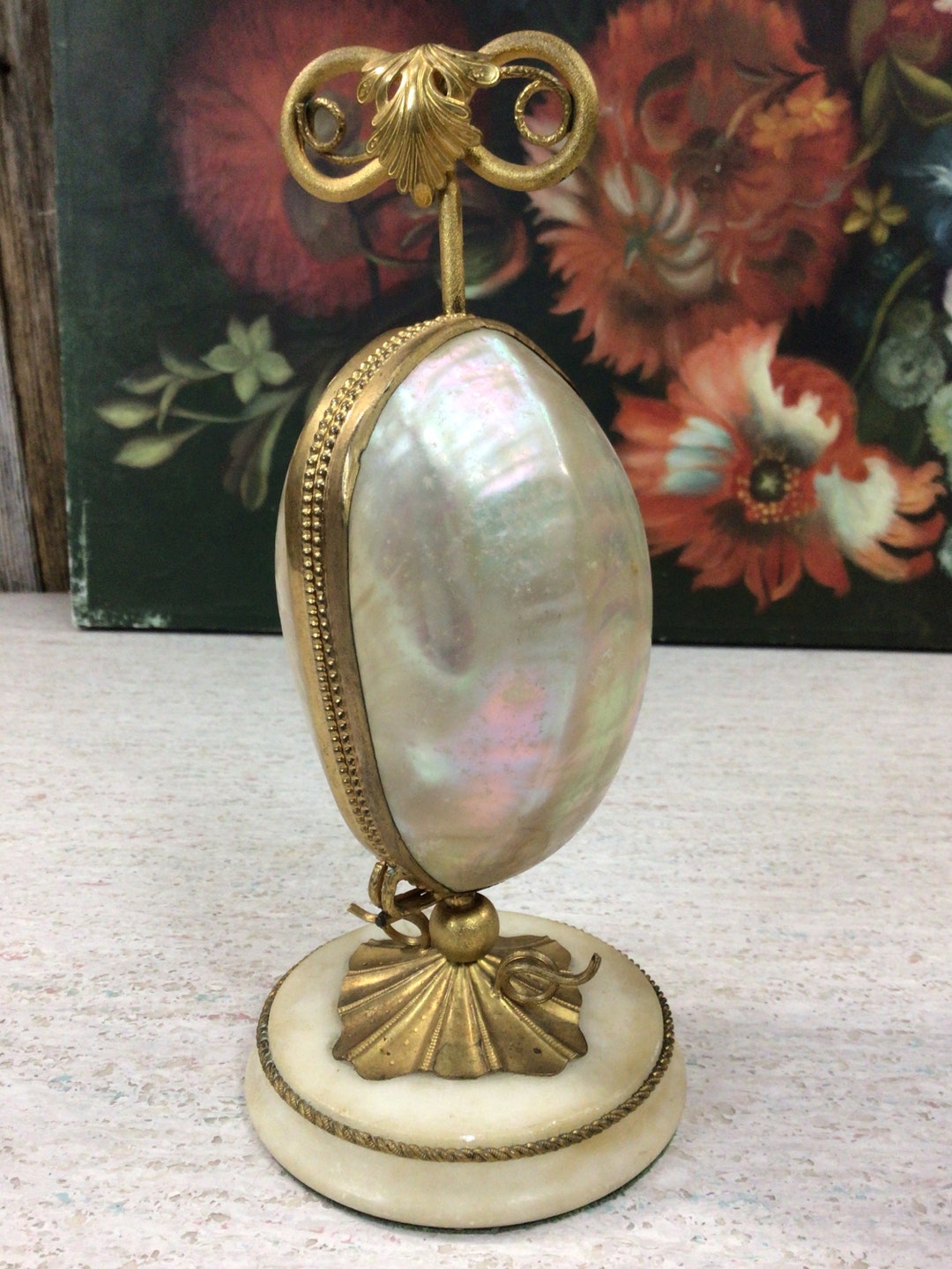 Second Empire Style French Opening Seashell Perfume Caddy - Etsy
