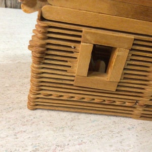 Folk Art Popsicle Stick Church Building - Etsy