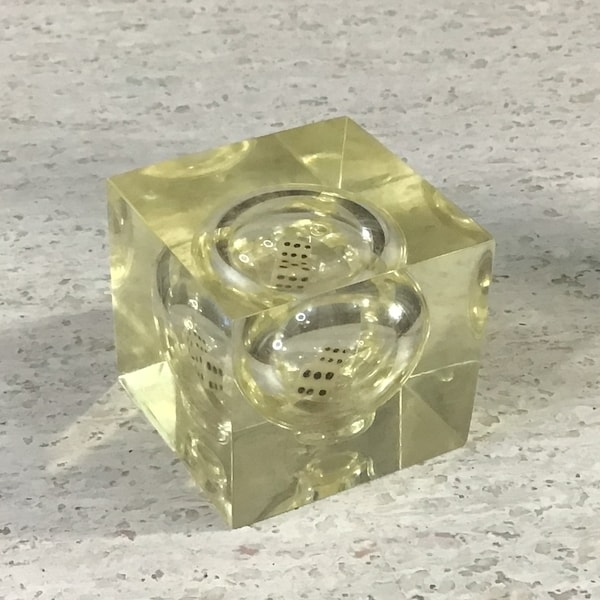 Lucite Cube - Etsy