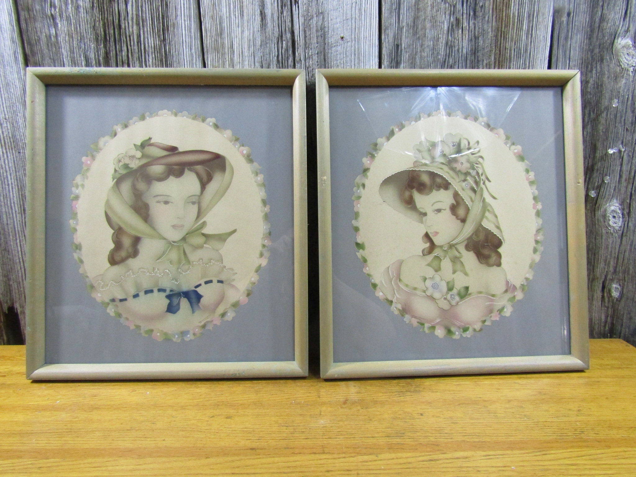 Buy Pair of Sweet Southern Belle Prints Signed Terone Online in India ...