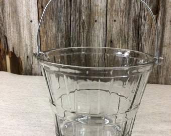 Glass Bucket - Etsy