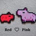 Capybaras // Fields of Mistria // Perler Bead Art - Etsy UK